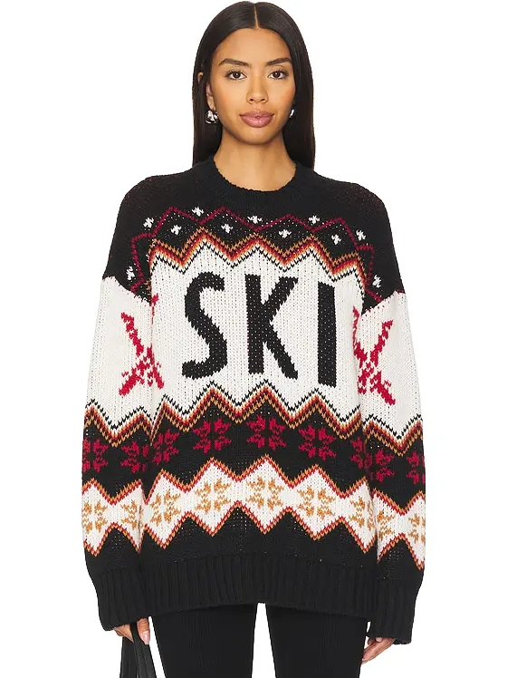 Show Me Your Mumu Ski In Pullover Sweater - Ski Knit