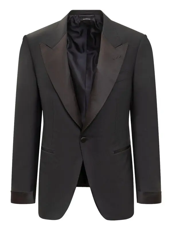 TOM FORD Wool Blazer - Black