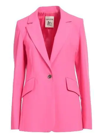 SEMICOUTURE Single-breasted Blazer - Fuchsia