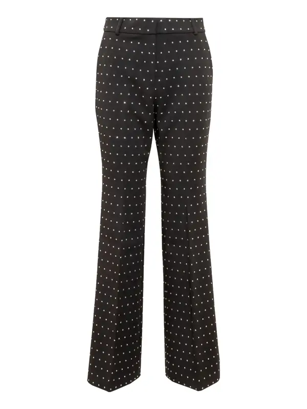 Michael Kors Bootcut Trousers - Black
