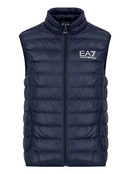 Emporio Armani Ea7 Packable Core Identity Gilet - Blue