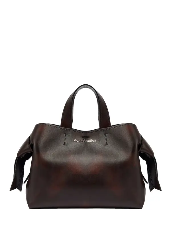 Acne Studios Musubi Midi Leather Tote Bag - Brown