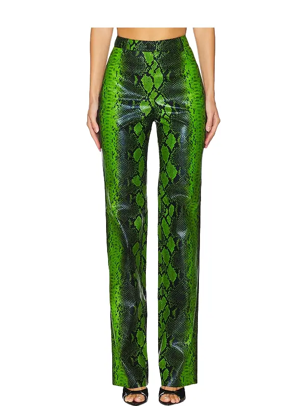 CULTNAKED Killa Trousers - Green Python
