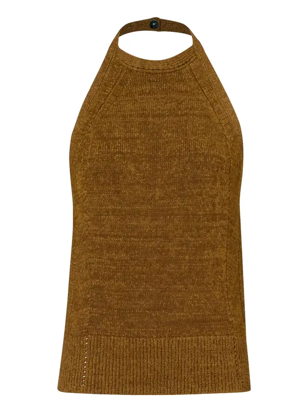 Proenza Schouler Leona Top - Brown