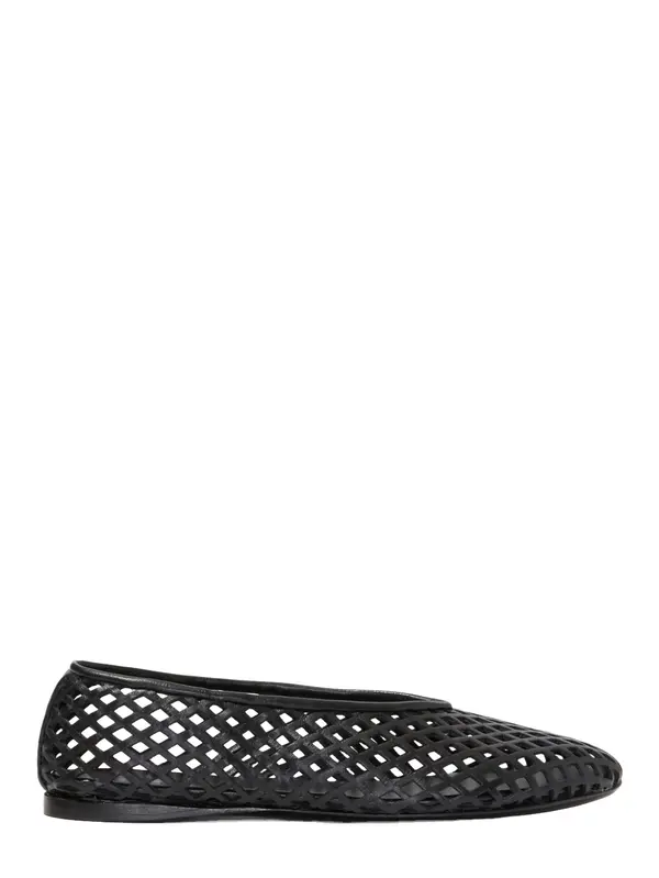 Proenza Schouler Perforated Ballerina Shoes - Black