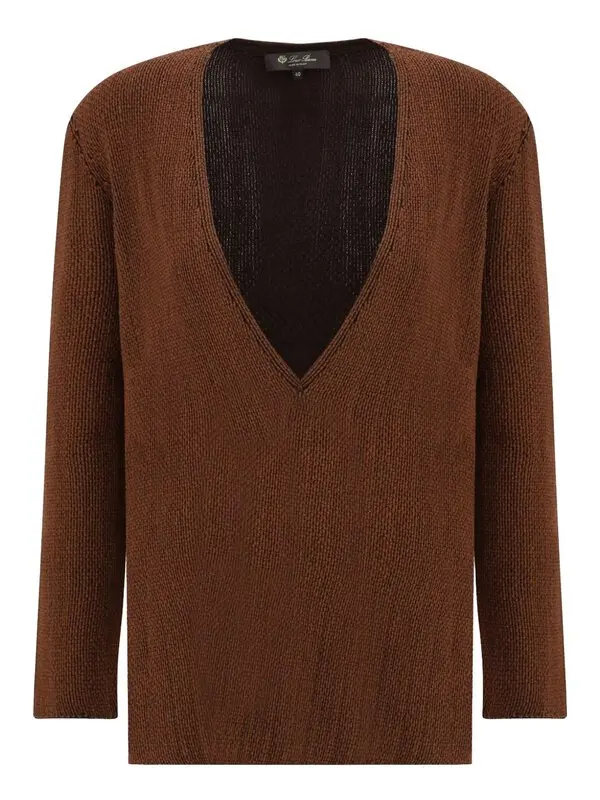 Loro Piana Cala Matano Sweater - Brown