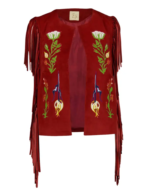 PAULA Cassiopeia Gilet - Red