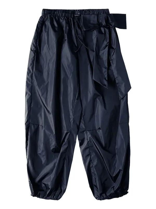 Simone Rocha Bow-detail Track Pants - Blue