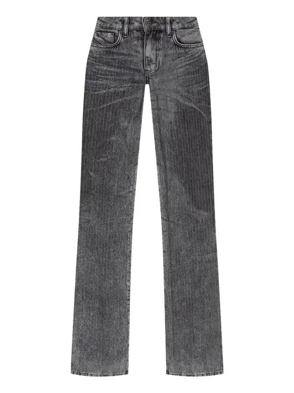DIESEL® D-gianna Straight-leg Jeans - Grey