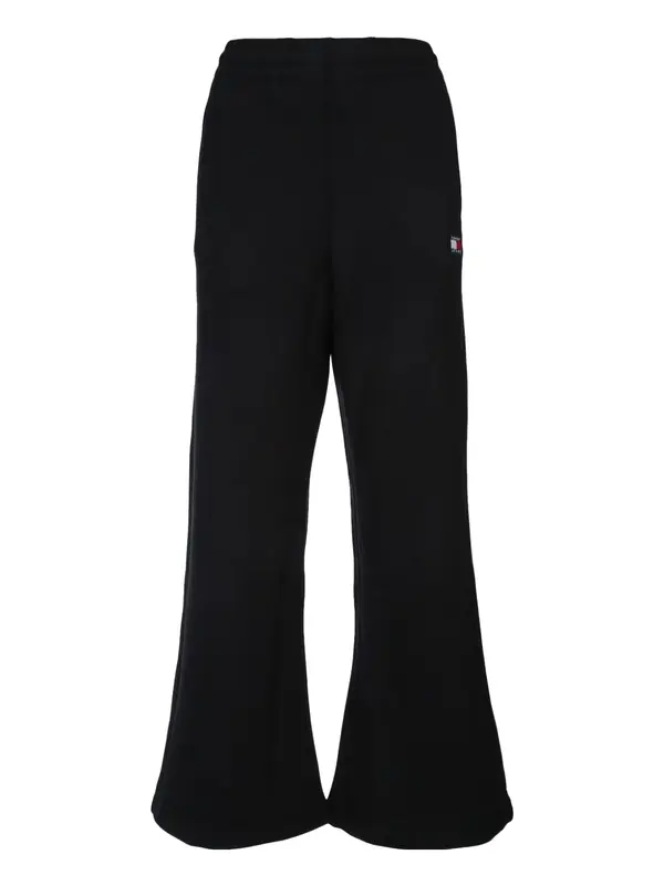 Tommy Hilfiger Wide-leg Track Pants - Black