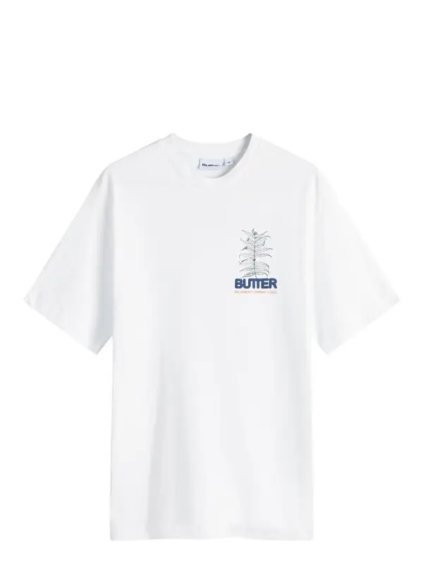 BUTTER GOODS Earth T-shirt - White