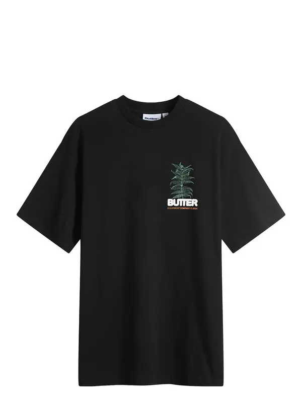 BUTTER GOODS Earth T-shirt - Black