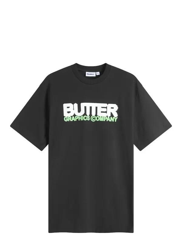 BUTTER GOODS Program T-shirt - Black