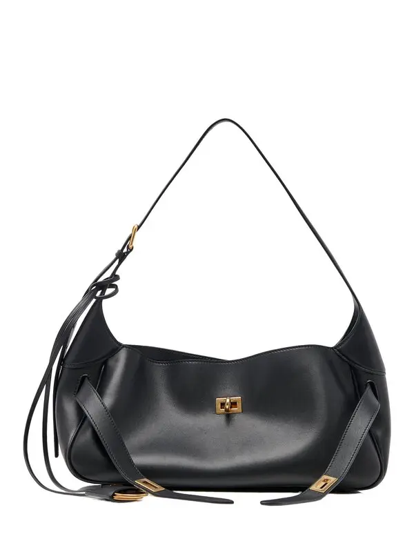 Balenciaga Bel Air Small Shoulder Bag - Black