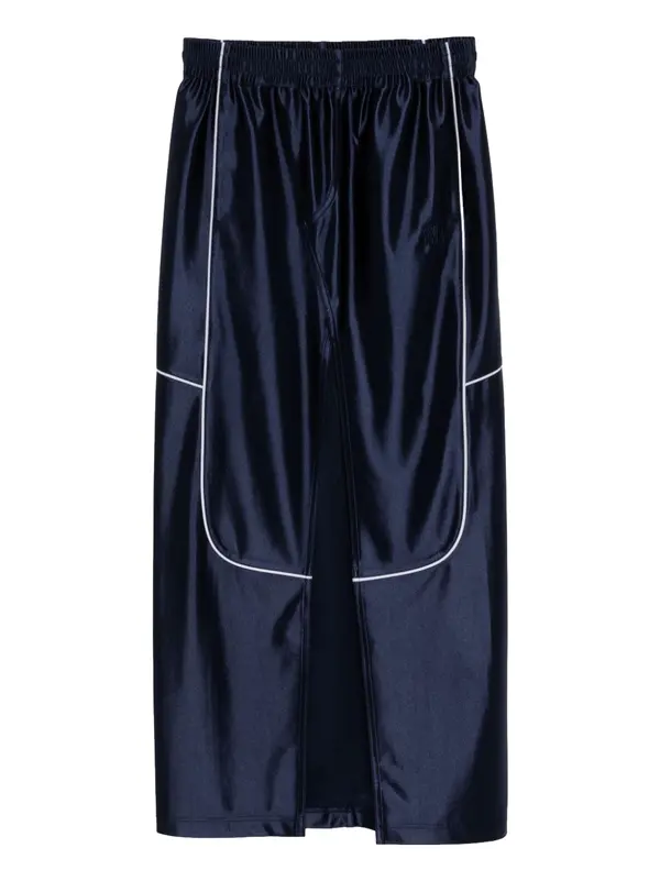 Alexander Wang Deconstructed Tube Skirt - Blue