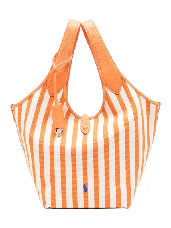 Polo Ralph Lauren Striped Tote Bag - Neutrals