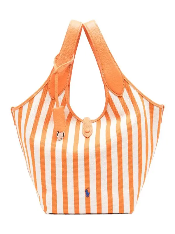 Polo Ralph Lauren Striped Tote Bag - Neutrals