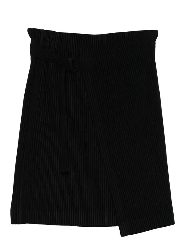 Issey Miyake Pleated Skirt - Black