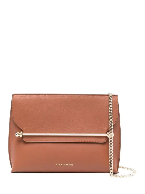 Strathberry Stylist Clutch - Brown