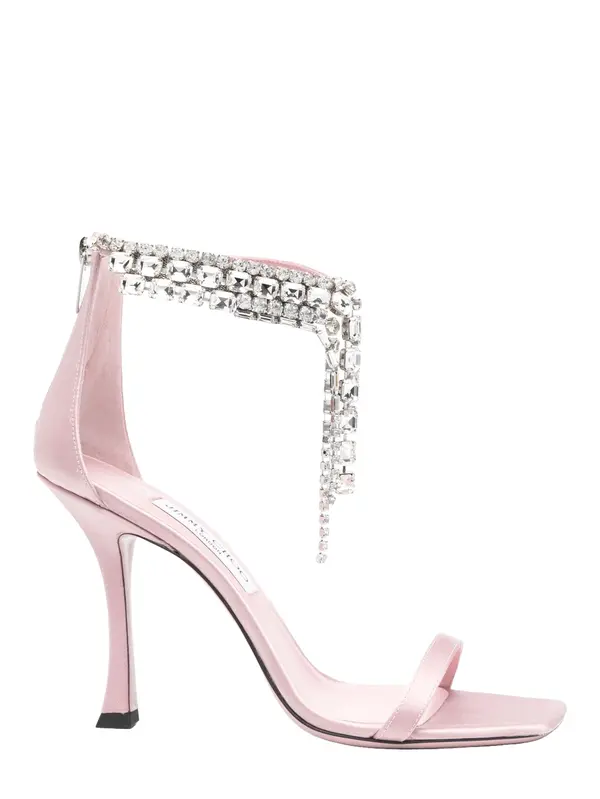 JIMMY CHOO 10mm Verity Sandals - Pink