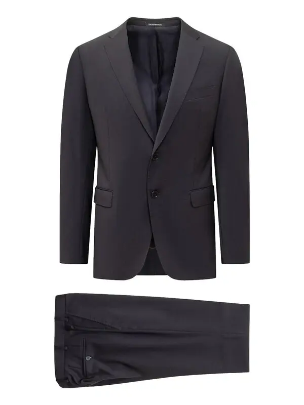 Emporio Armani Single-breasted Suit - Grey