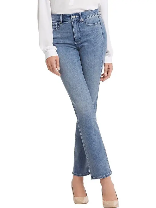 NYDJ Marilyn High Rise Straight Jeans - Hayden Valley
