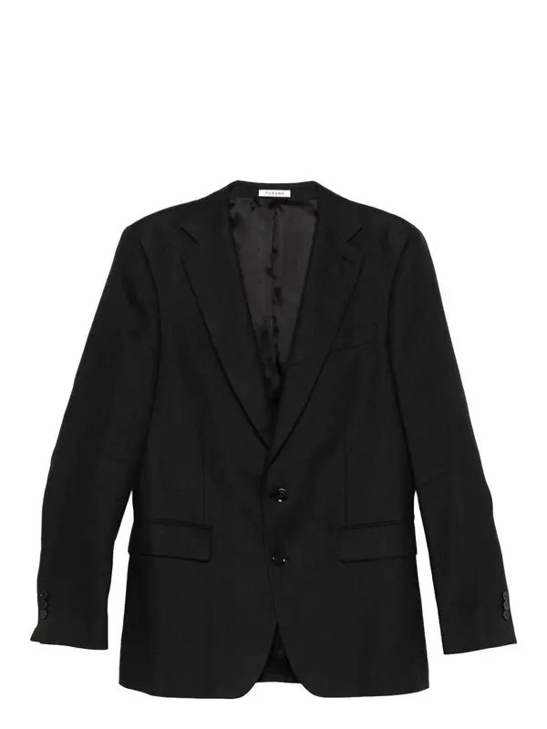 FURSAC Linen Blazer - Black
