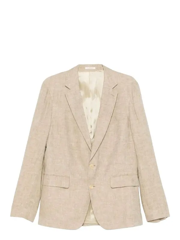 FURSAC Linen Blazer - Neutrals