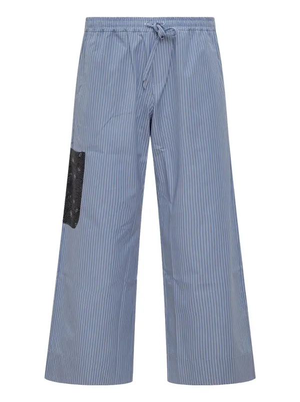 PIERRE-LOUIS MASCIA Cargo-pocket Trousers - Blue