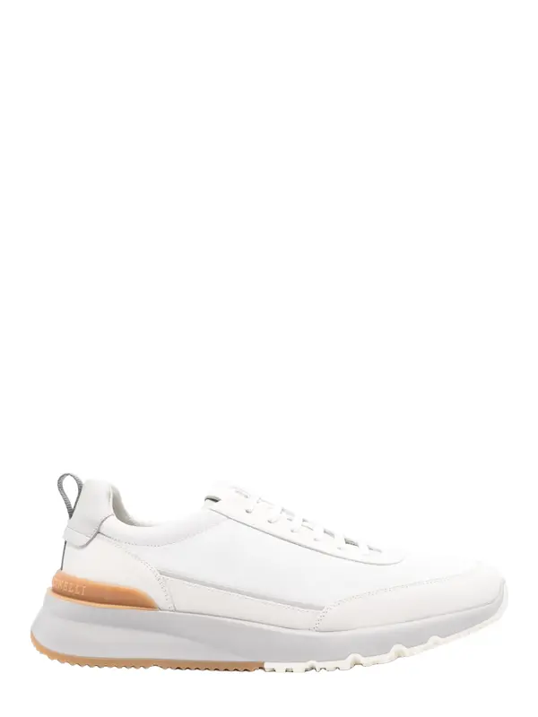 Brunello Cucinelli Leather Sneakers - White