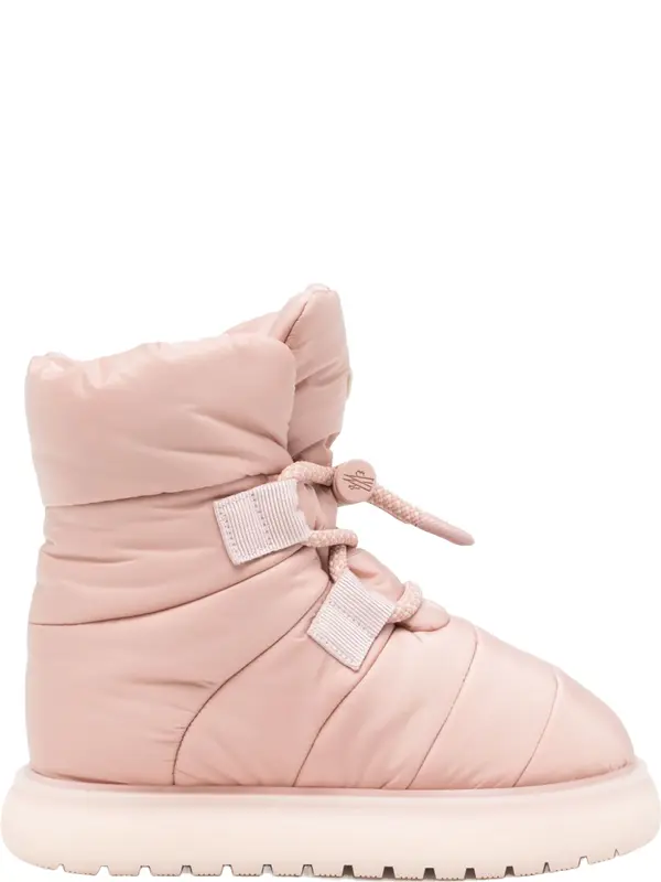 Moncler Padded Boots - Pink