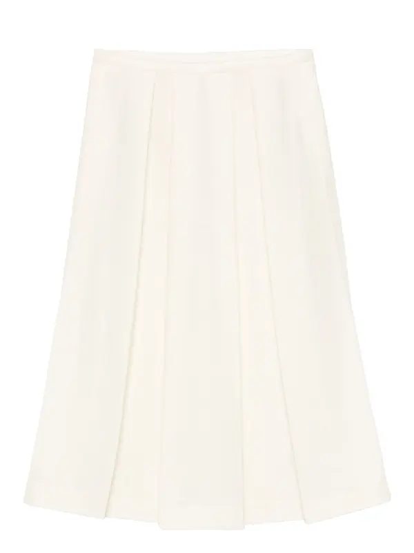 TOTEME Twinflower Midi Skirt - White