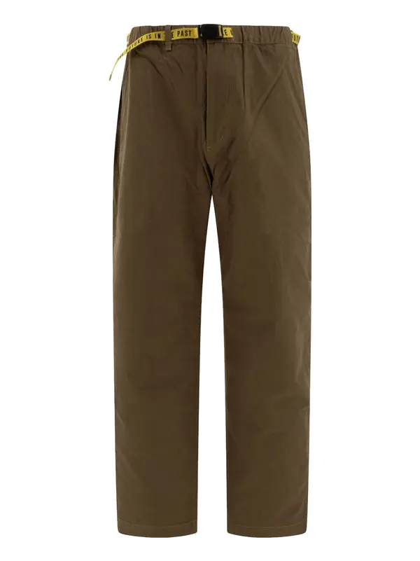 HUMAN MADE Cotton Tapered Trousers - Green