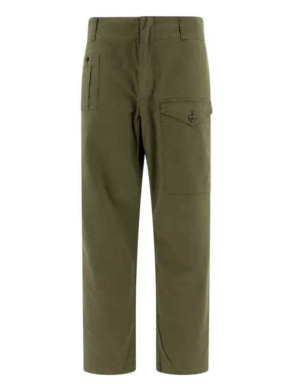 HUMAN MADE Straight Trousers - Green