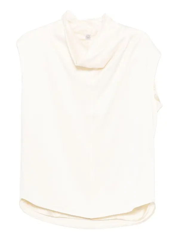 TOTEME Sleeveless Blouse - White