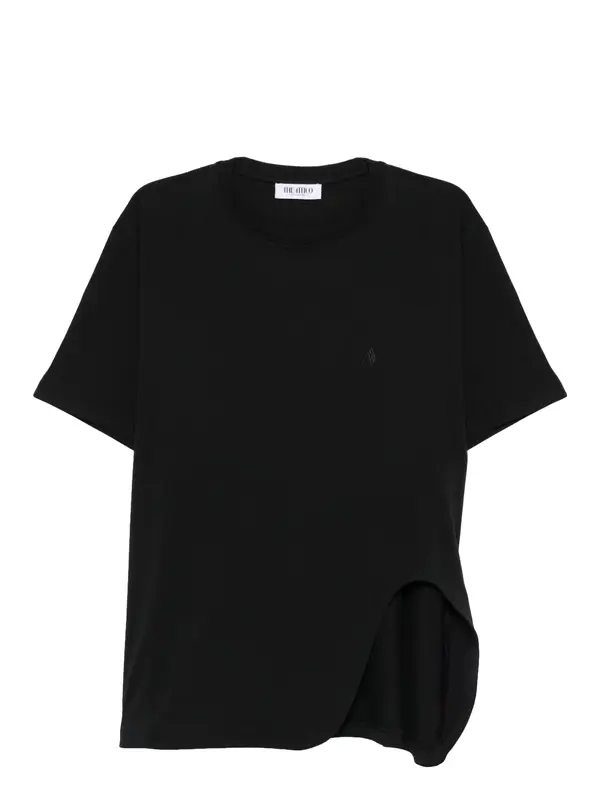 Attico Cotton T-shirt - Black