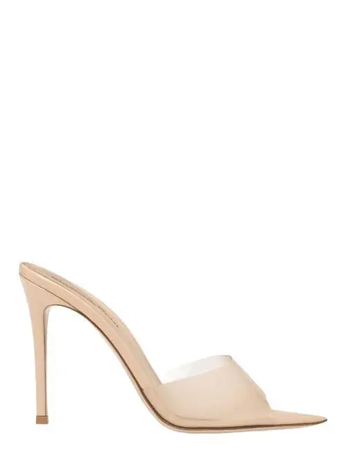 GIANVITO ROSSI Elle Mules - Beige