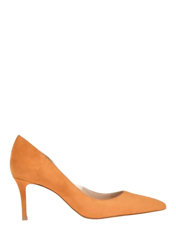 GIANVITO ROSSI 70 Pumps - Orange