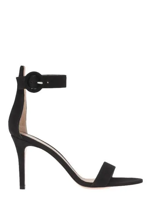 GIANVITO ROSSI Portofino 85 Sandal - Black