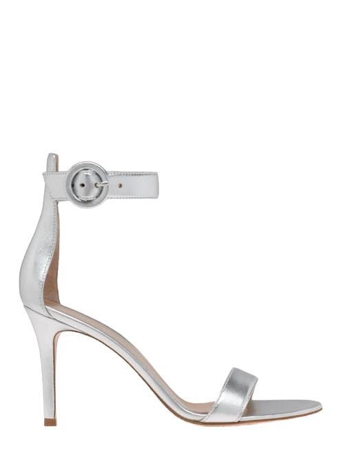 GIANVITO ROSSI Portofino 85 Sandals - Silver