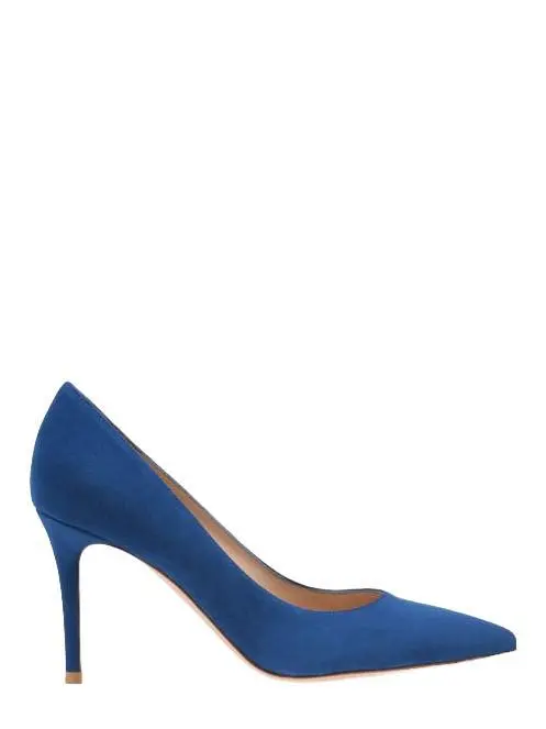 GIANVITO ROSSI 85 Pumps - Blue Suede