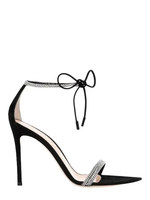 GIANVITO ROSSI Montecarlo High Heel Sandals - Black