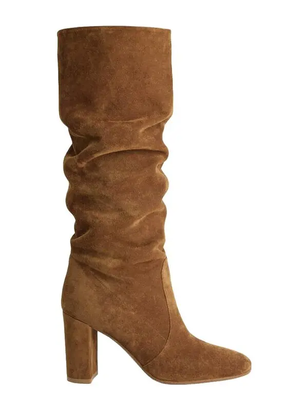 GIANVITO ROSSI Glen Boots - Brown Suede
