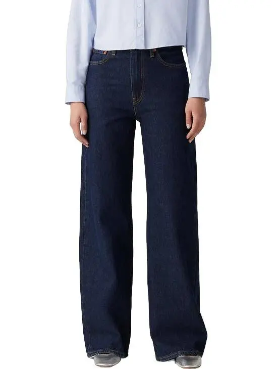 LEVI'S Ribcage High-waist Wide-leg Jeans - Shaded View