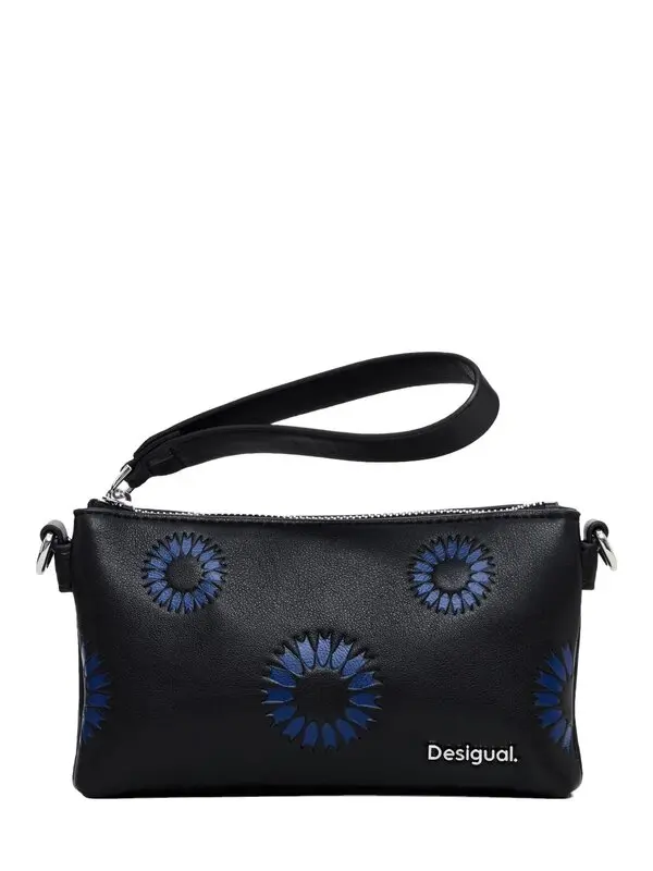 Desigual Avalon Faux Leather Crossbody Bag - Black