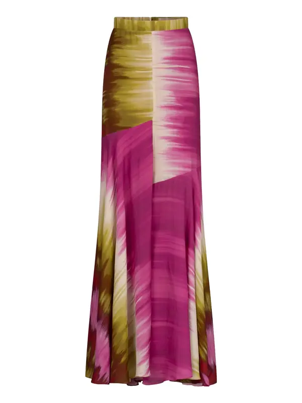 Silvia Tcherassi Shane Maxi Skirt - Purple