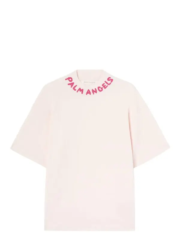 Palm Angels Seasonal Logo T-shirt - Pink