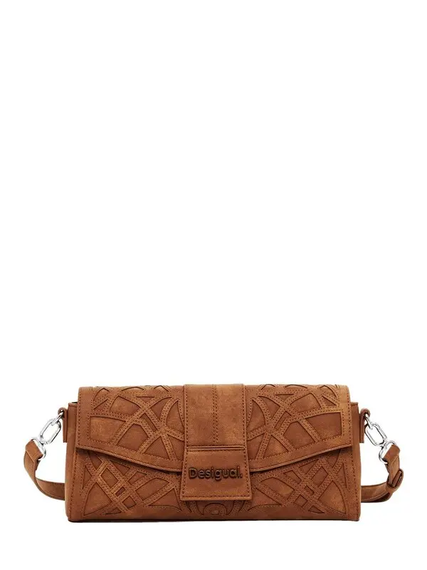 Desigual Oasis Shoulder Bag - Chocolate