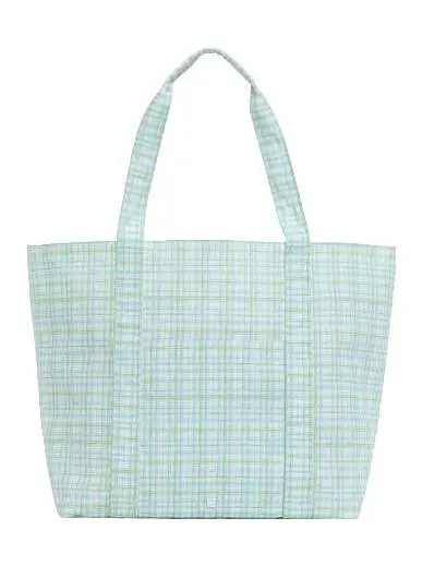 TRVL DESIGN Classic Plaid Tote - Green