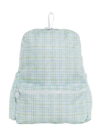 TRVL DESIGN Classic Plaid Backpack - Green